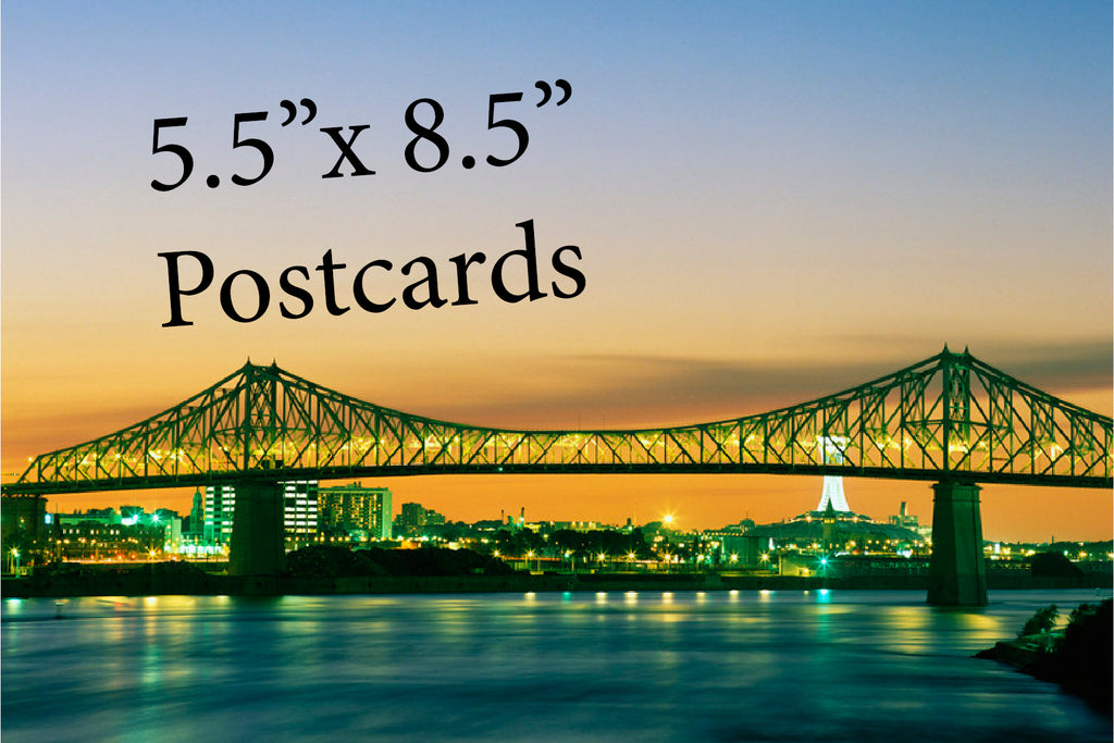 5.5" x 8.5" Postcards – Millennium Marketing and Apparel